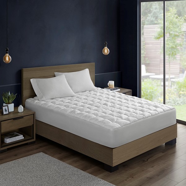 Intelligent Design Dream Puff Overfilled Down Alternative Mattress Pad ...