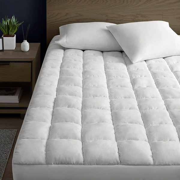 Intelligent Design Dream Puff Overfilled Down Alternative Mattress Pad ...